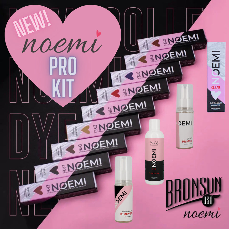 Bronsun USA Hybrid Dye for Brows and Lashes